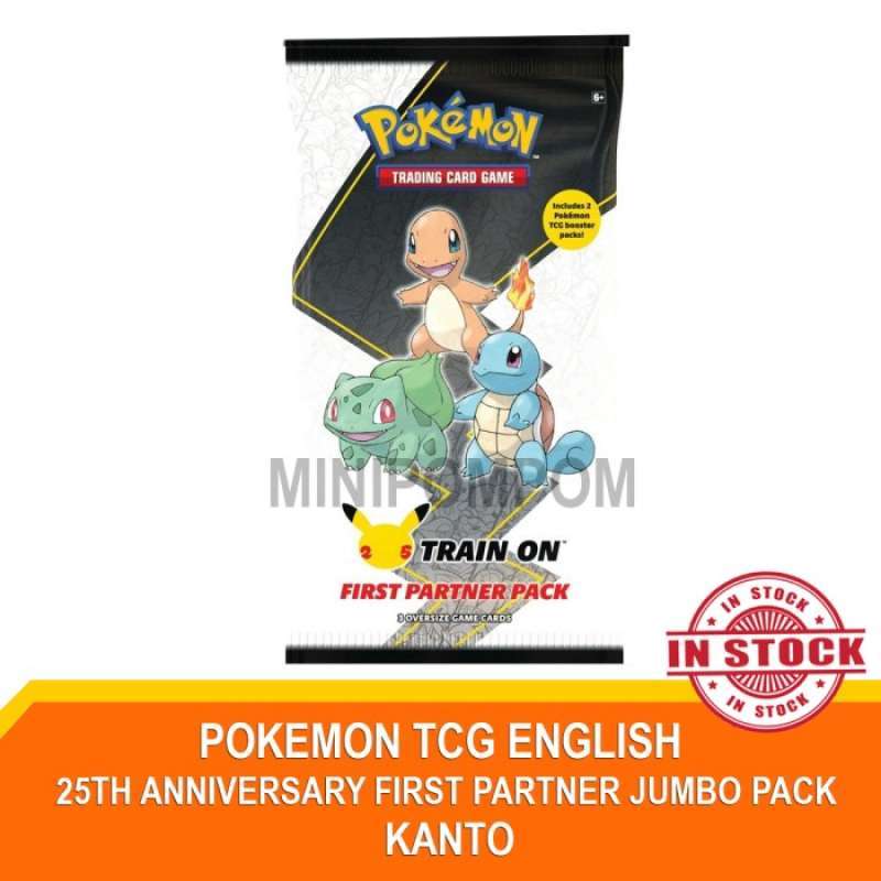 Promo Pokemon Tcg 25th Anniversary - Oversize First Partner Pack ...