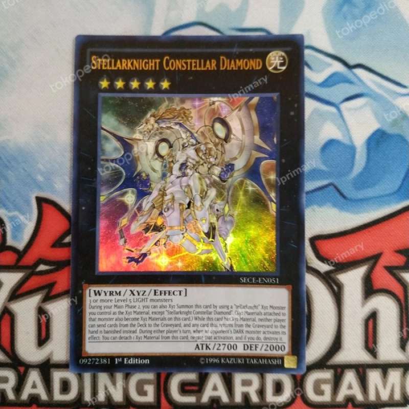 Promo Yugioh Stellarknight Constellar Diamond Sece 1ed Ultra Rare ...