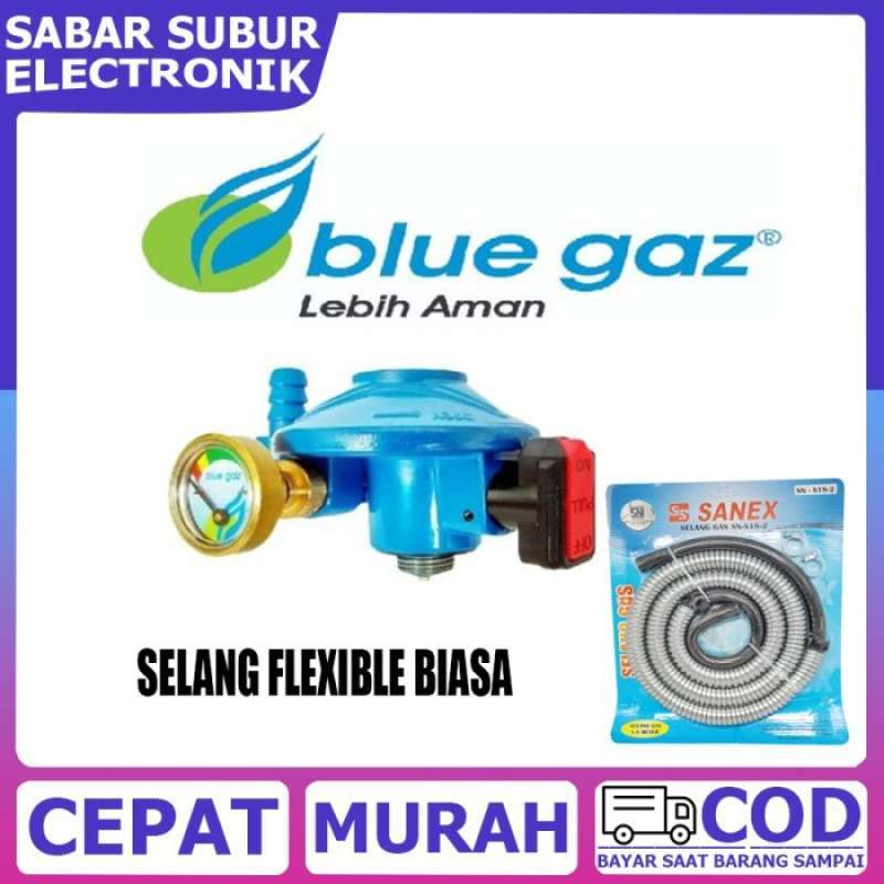 Promo Blue Gaz Indikator Gas Regulator Pd Bergaransi Diskon 23% Di ...