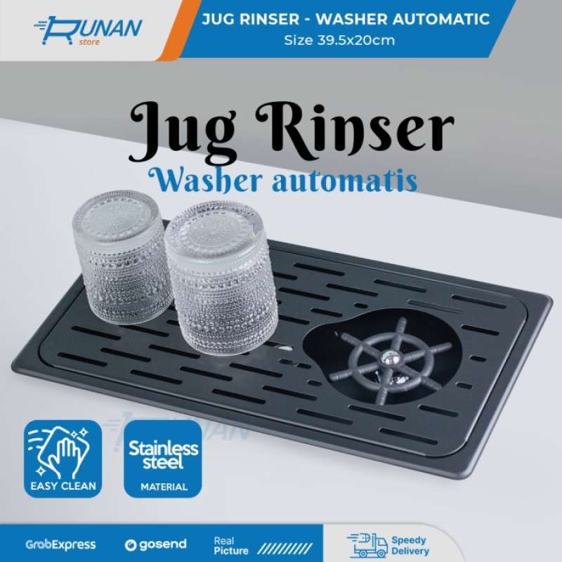 Promo Jug Rinser Tray 42.5cm Washer Bar Otomatis Gelas Botol Pitcher ...