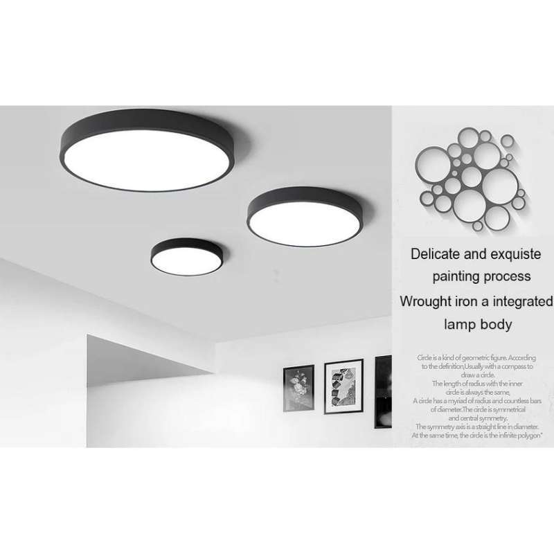 Jual Marpou Lampu Plafon Led Modern Ceiling Light 36w 50 Cm Warm White ...