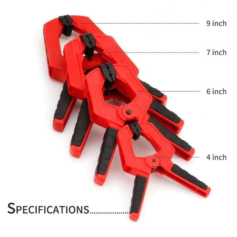 Jual Duratec Klip Jepit Kayu Spring Clamp Strong Wood Carpenter 9 Inch ...