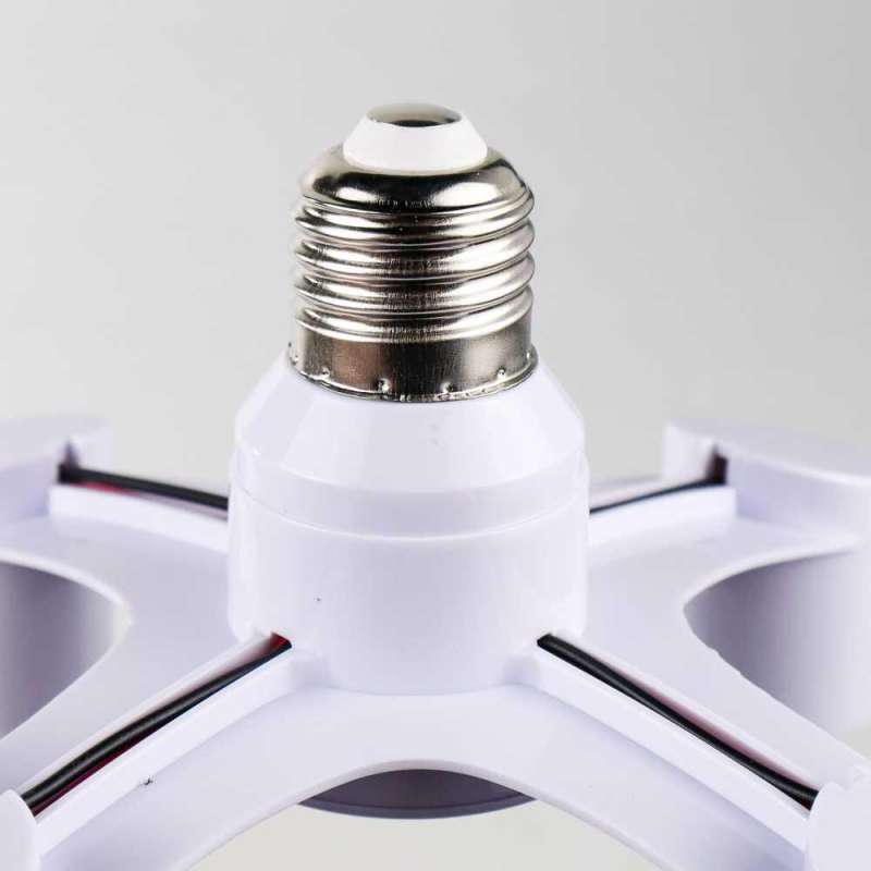 Jual Asmtled Fitting Lampu Bohlam Studio Led Minimalis Cabang 4 E27 ...