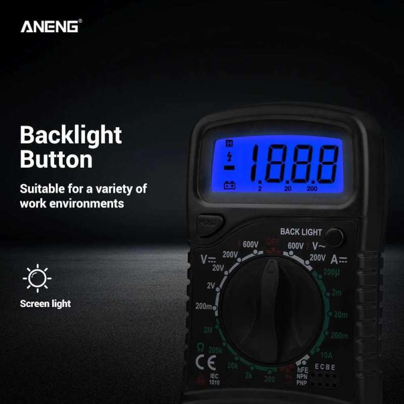 Jual Digital Multimeter Voltage Tester Xl830l Tespen Listrik Alat ...