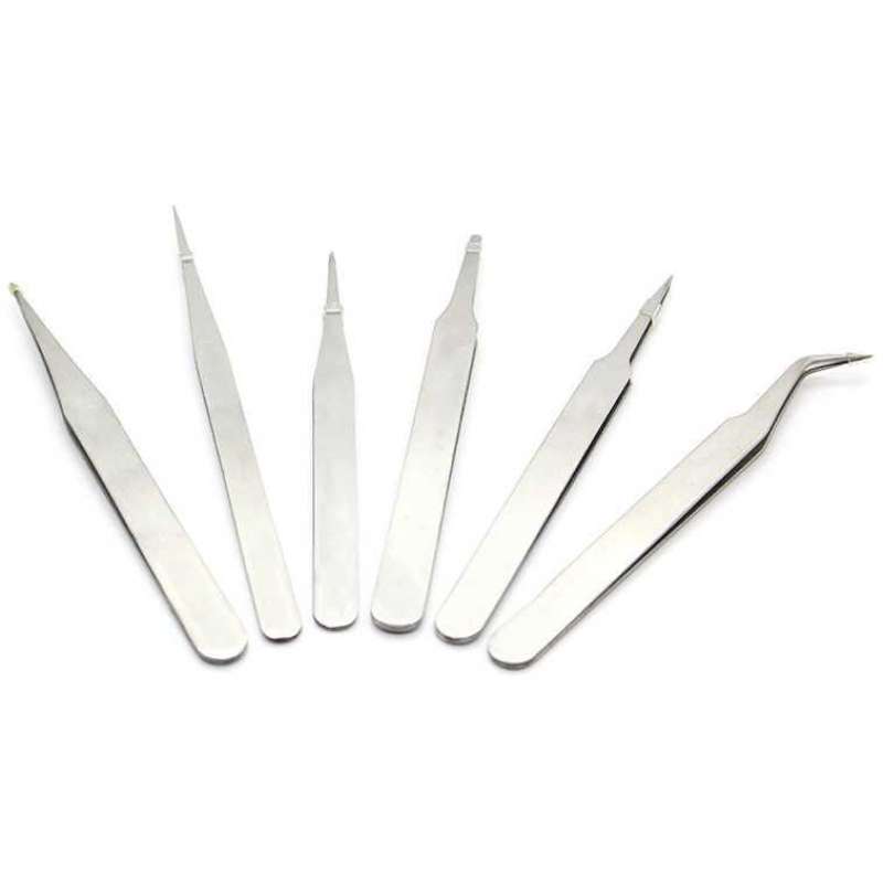 Jual Gooi Pinset Lurus Stainless Steel Laboratorium Ts-12 Pinset Bulu ...