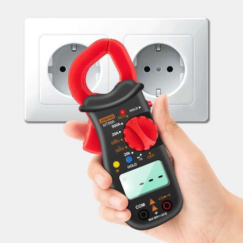 Jual Digital Multimeter Voltage Tester Clamp Mt88a Tespen Listrik Alat ...