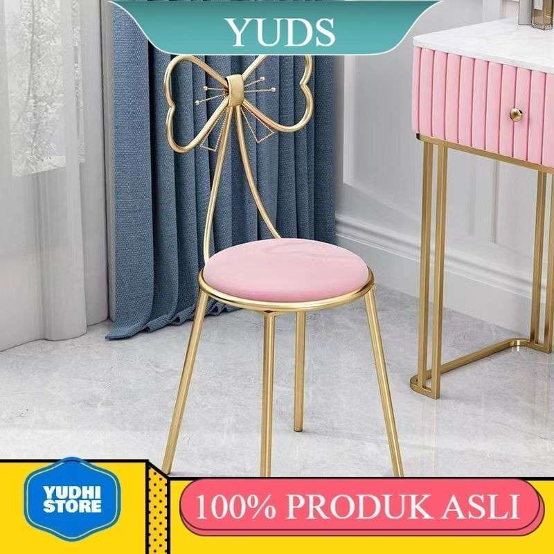 Promo Kursi Kamar Kursi Rias Modern Kursi Kafe Um - Putih Diskon 50% Di ...