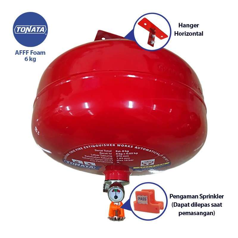 Promo Automatic Thermatic Pemadam Api Otomatis / Afff Foam 6 Kg Tonata ...
