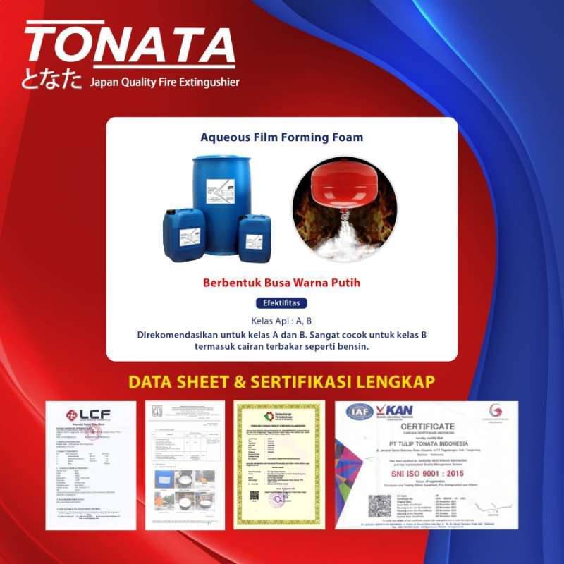 Promo Automatic Thermatic Pemadam Api Otomatis / Afff Foam 6 Kg Tonata ...
