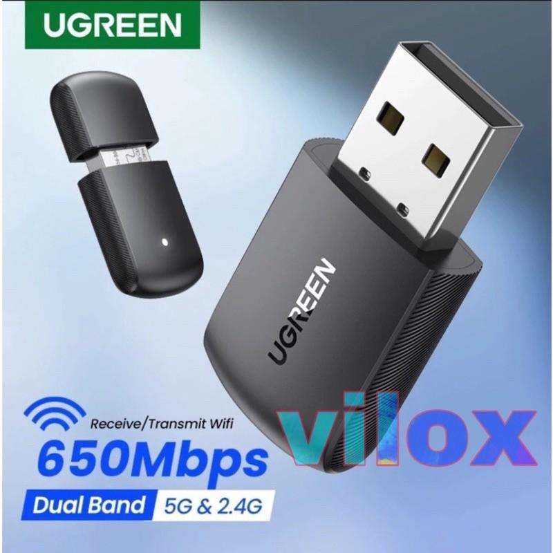 Jual Ugreen USB Wifi Receiver Transmit 5g 2.4g Dual Band Mini Mac ...