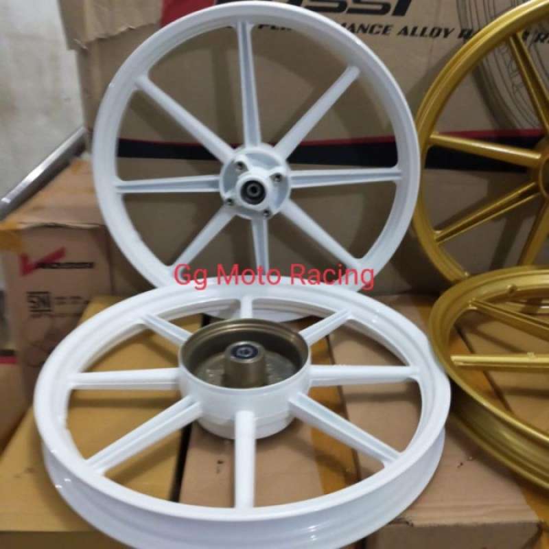 Promo V Rossi - Velg Velek Motor Palang 8 Vega Gold Diskon 23% Di ...