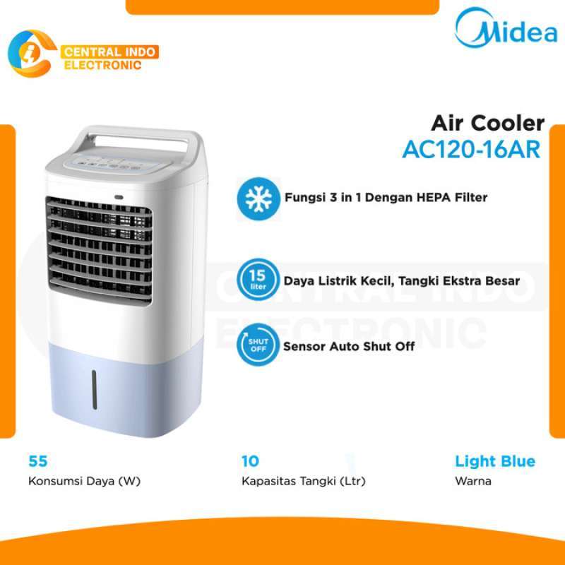 Jual Midea Air Cooler Ac120-16 Ar 10 Liter Di Seller Farwa Store - Tugu ...