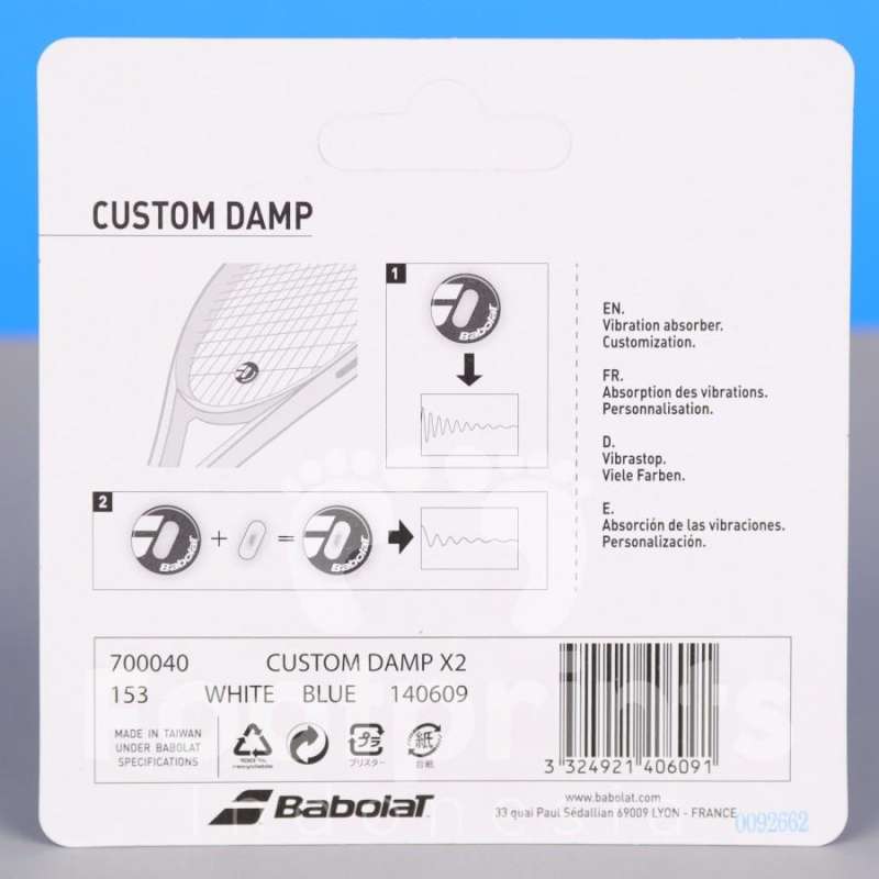 Promo Babolat Custom Damp Feel Isi 2 Peredam Tenis Tennis Dampener ...