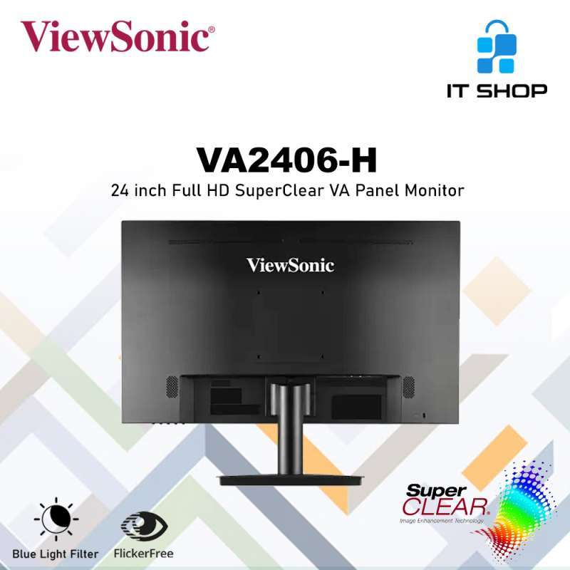 Jual Viewsonic Full Hd Monitor Va2406-h 24 Inch Di Seller It Shop ...