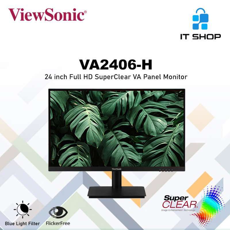 Jual Viewsonic Full Hd Monitor Va2406-h 24 Inch Di Seller It Shop ...