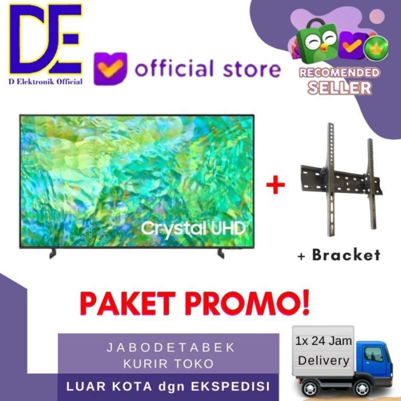 Promo Led Tv 55 Inch Cu8000 55cu8000 Ua55cu8000kxxd Uhd 4k Smart Tv - +bracket Diskon 1% Di ...