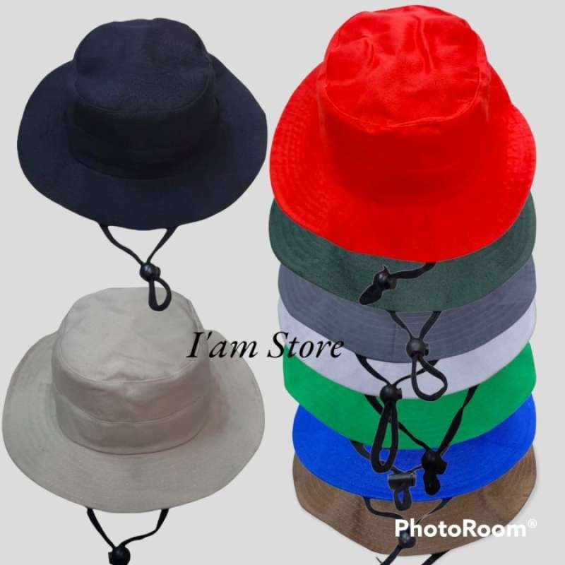 Promo Topi Rimba Anak/topi Gunung Anak/topi Outbond Anak/topi Bucket ...