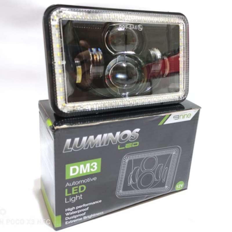Promo Daymaker Lampu Depan Led 4x6 Universal Hi/low 55 Watt Luminos Led ...
