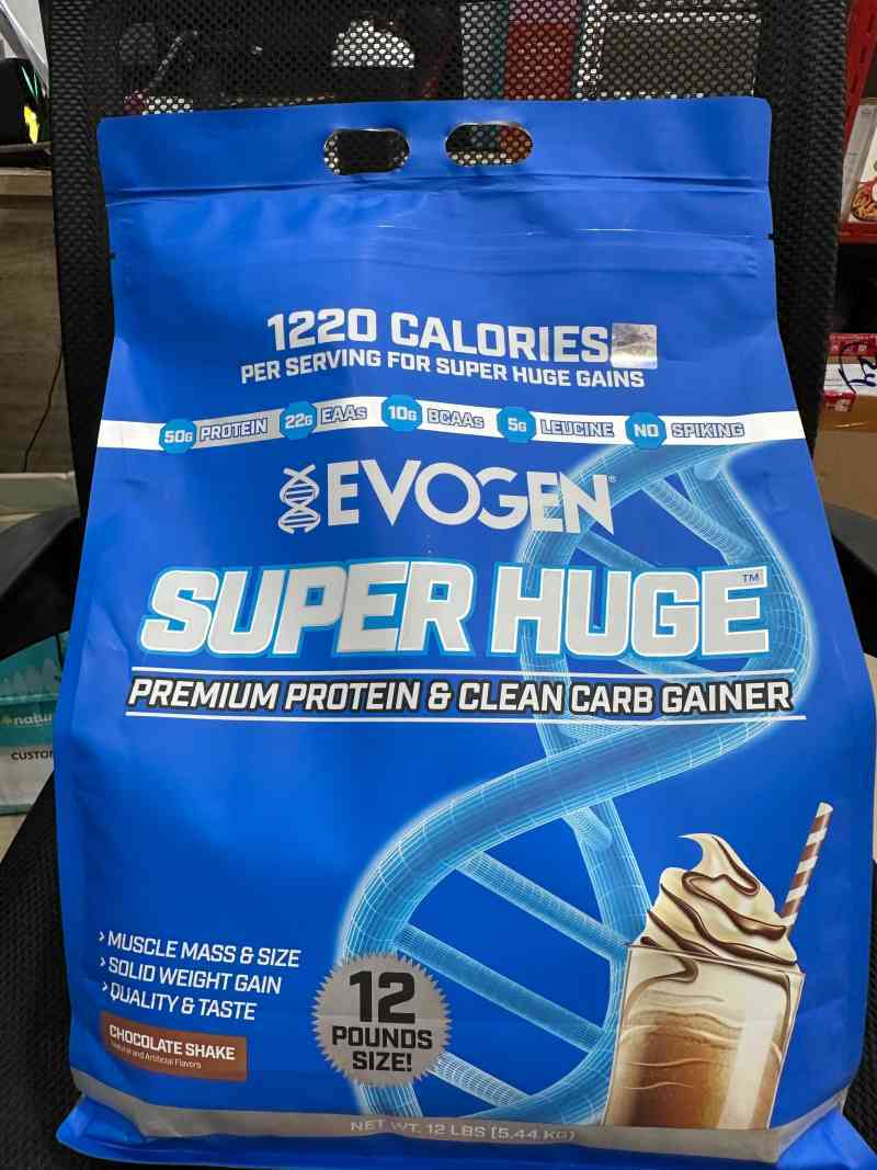 Jual Evogen Super Huge Mass Gainer 12 Lbs Clean Carb Gainer - Chocolate ...