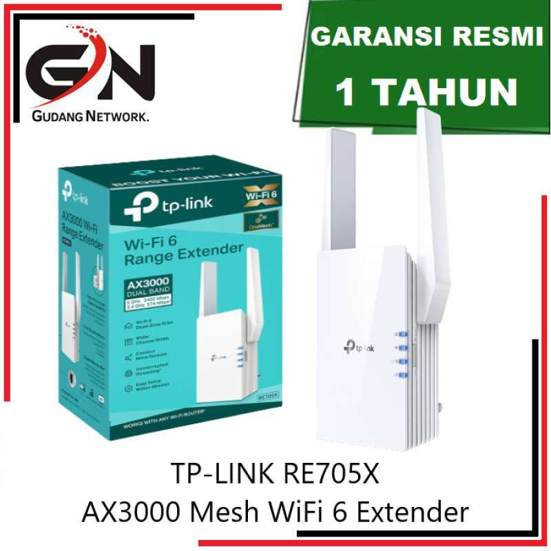 Promo Re705x - Ax3000 Mesh Wi-fi 6 Range Extender Re 705x Re705x Diskon 23% Di Seller Praptuma ...