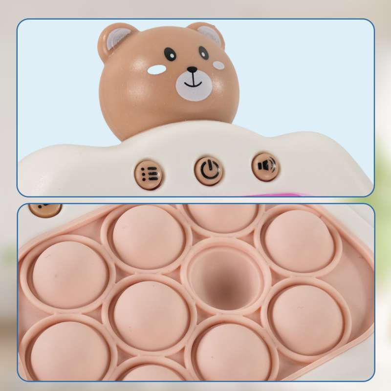 Jual Mainan Pop It Elektrik Gopher Bear Game Console 3rd Generation Di ...