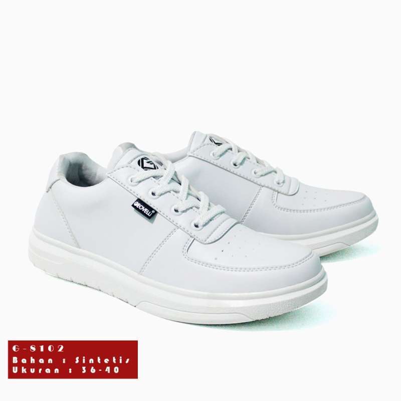 Promo Wolfs Geovelli Full White - Sepatu Sneakers Original Wanita ...