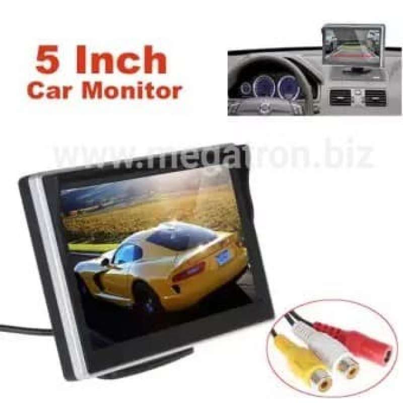 Promo Mini Lcd Monitor 5 Inch (input : Rca) - Cocok Utk Camera Parkir ...