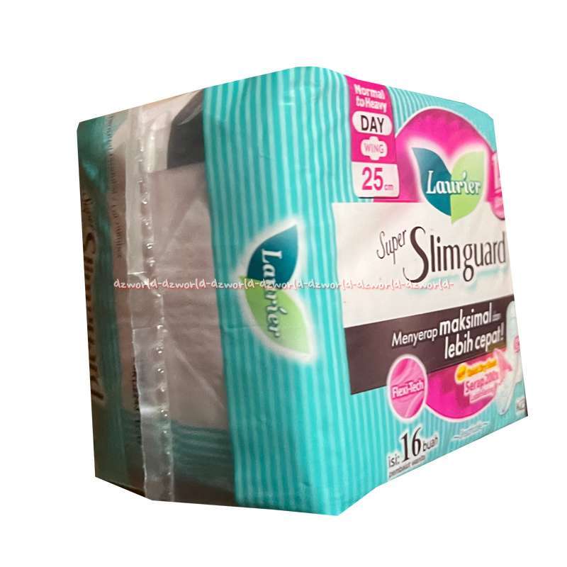 Jual Laurier Softex Super Slim 16pcs Pembalut Ultra Tipis Sayap 1mm ...