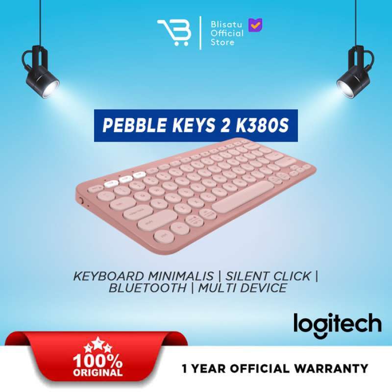 Promo Logitech Keyboard K380s Multi-device Wireless Bluetooth Garansi ...