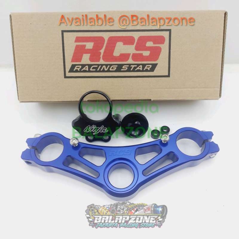 Promo Triple Clamp Segitiga Atas Merk Rcs Motor Kawasaki Ninja Kr150 ...