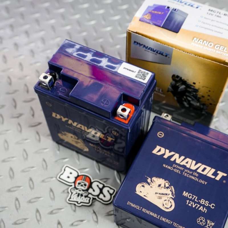 Jual Battery Aki Dynavolt Mg7l 12v 7ah Vespa Sprint Primavera Gts S Lx ...