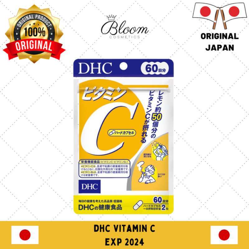Promo Dhc Vitamin C 1000mg 60 Days 120 Capsule Japan Diskon 33% Di Seller Bumi Living Store ...