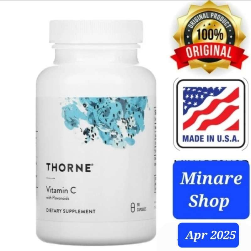 Promo Thorne Research Vitamin C With Flavonoids, 90 Capsules Citrus ...