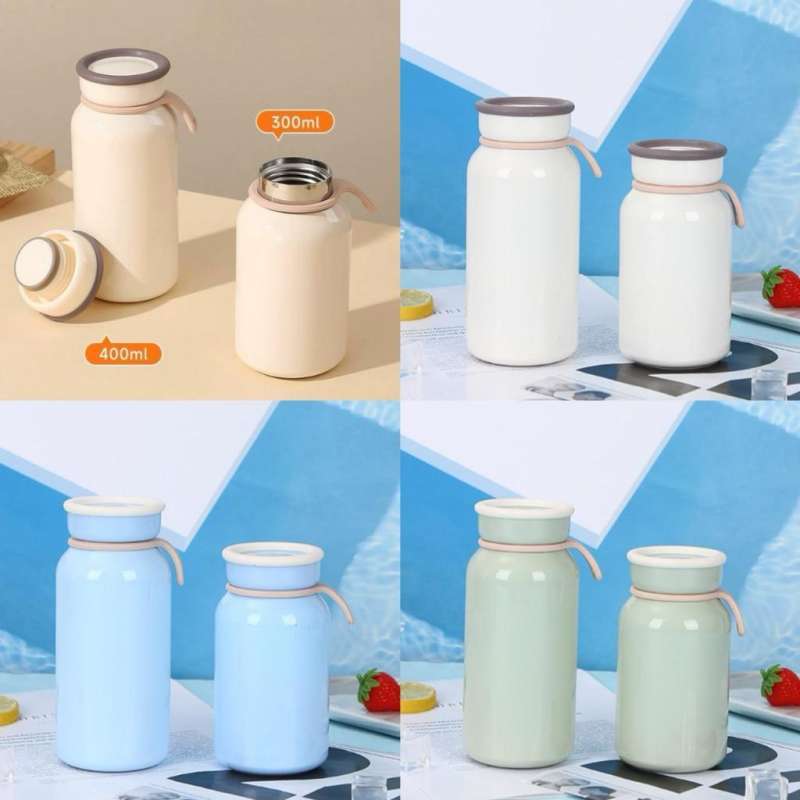 Jual Tumbler Milk Termos Mini Stainless Steel 300ml 400ml Sus304 ...