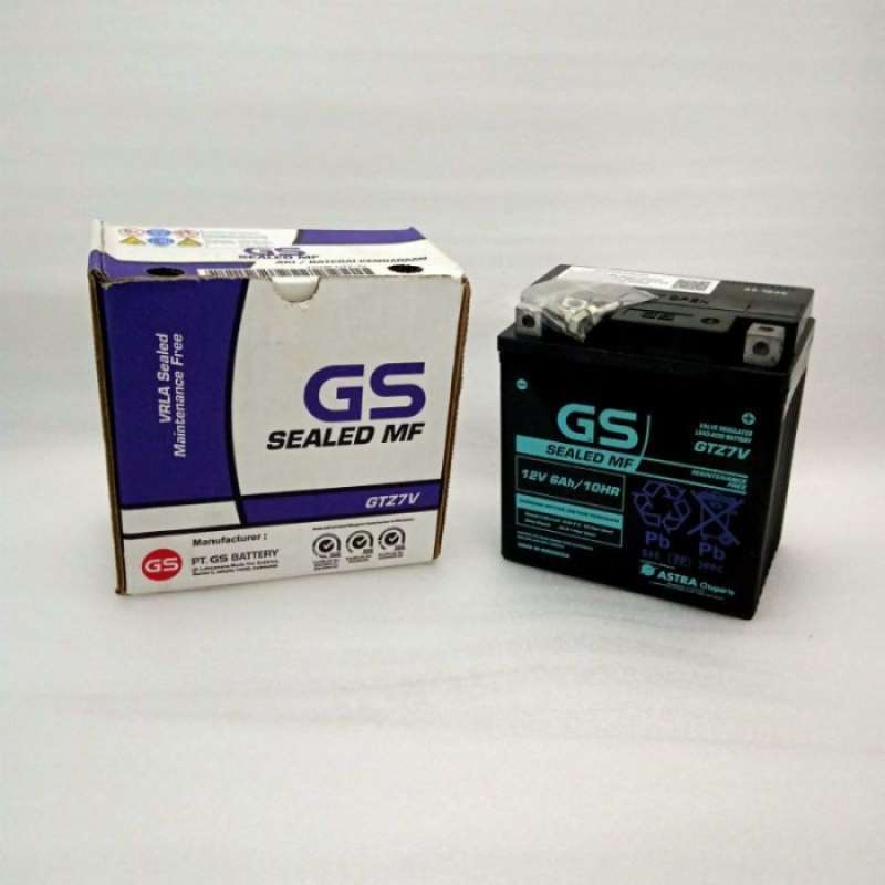 Jual Accu/aki Motor Kering Gs Astra Gtz7v Untuk Yamaha Nmax, Aerox ...