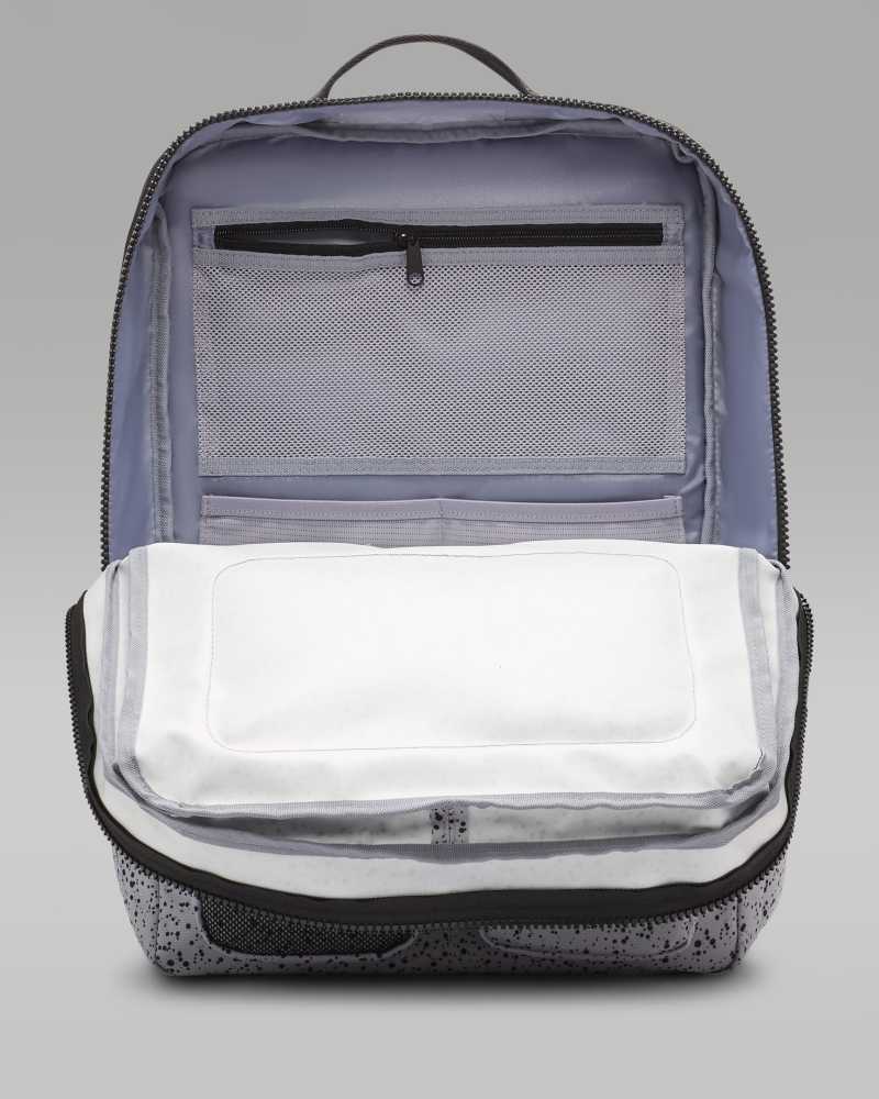 Jual Jordan Hesi Pack Backpack Cement Grey Splatered 22l Tas Original ...