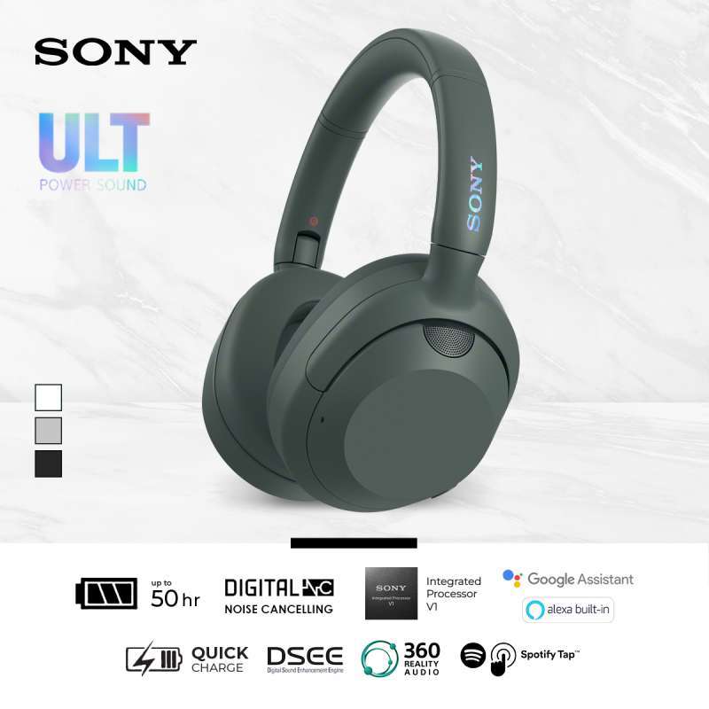 Jual Sony Ult Wear Noise Cancelling Headphones - Forest Grey Di Seller ...
