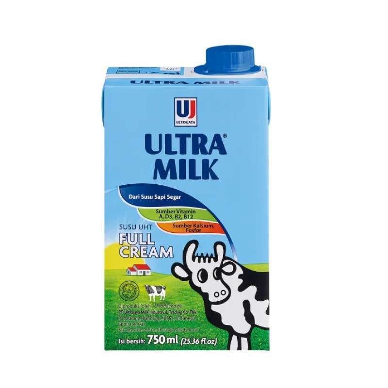 Jual Ultra Milk Susu Uht Full Cream 750 Ml Di Seller Farmers Market ...