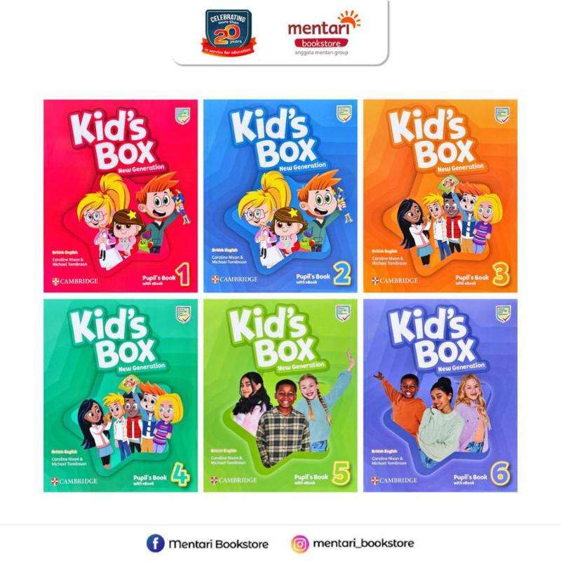Jual Cambridge Kids Box British English New Generation | Buku Sd Di ...