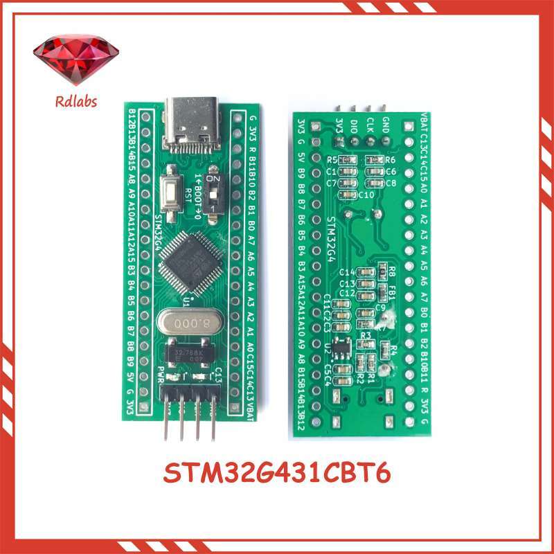 Jual Stm32 Arduino Green Pill Development Board Stm32g431cbt6 Di Seller Red Diamond Laboratories ...