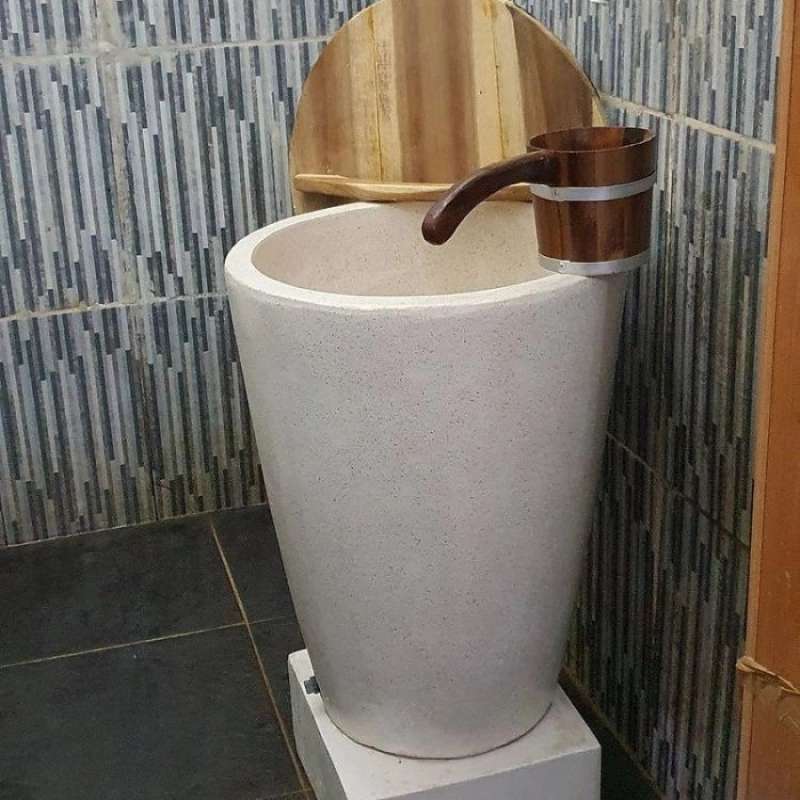 Promo Bak Mandi Teraso Model Gelas Bak Air Terazzo Diskon 28% Di Seller ...