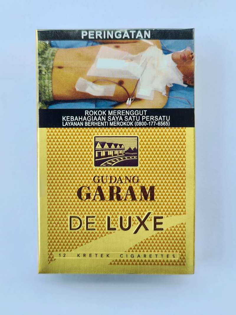 Promo Rokok Gudang Garam Deluxe - 12 Batang De Luxe Kretek Diskon 8% Di ...