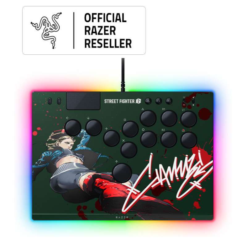 Jual Razer Kitsune All Button Optical Arcade Gaming Controller Joystick ...