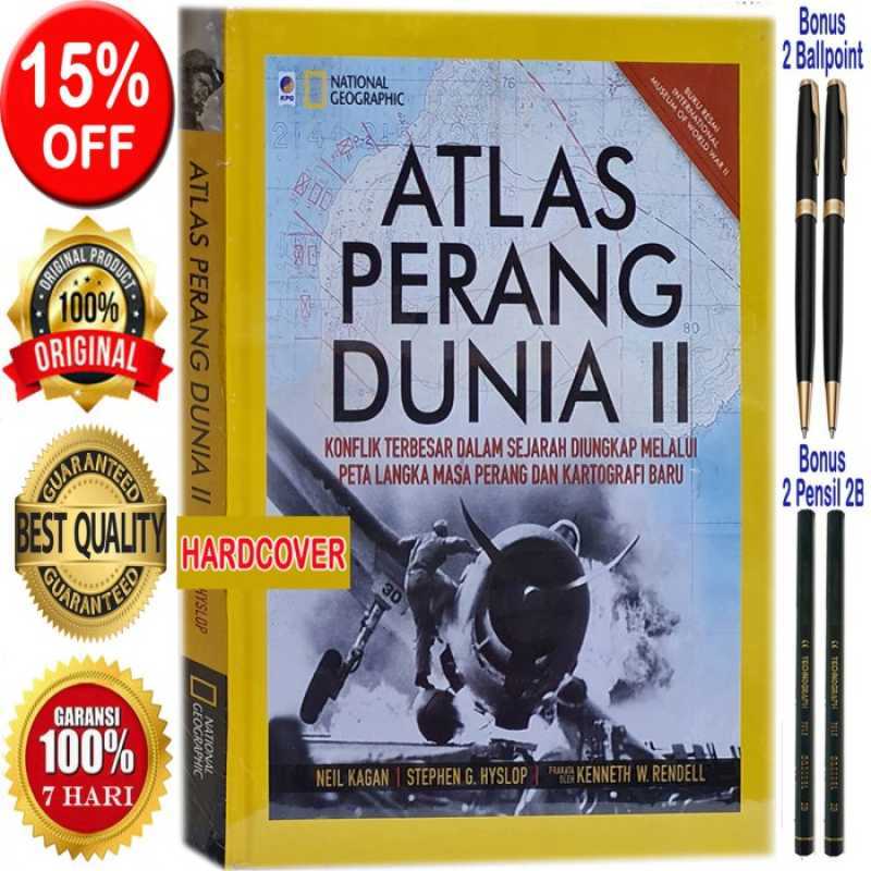 Promo Buku Sejarah Perang Dunia Ke 2 - Atlas Perang Dunia Ke Ii - & Segel Diskon 23% Di Seller ...