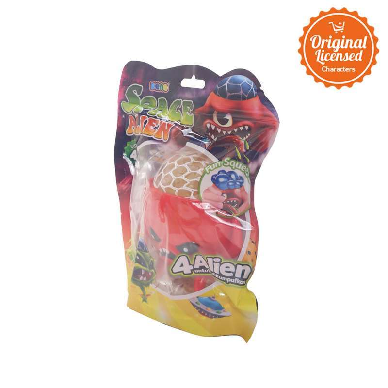 Jual Mainan Anak Deno Space Alien Squishy B1 Merah Di Seller Character Land Official Store ...