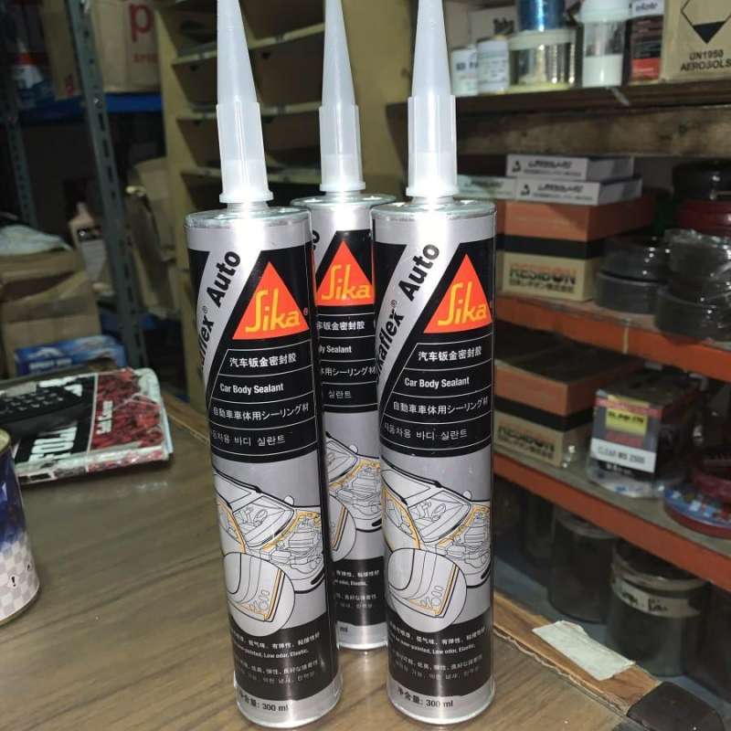 Jual Sikaflex Auto Sika Auto White Sealant Body Mobil Putih 300ml Di ...