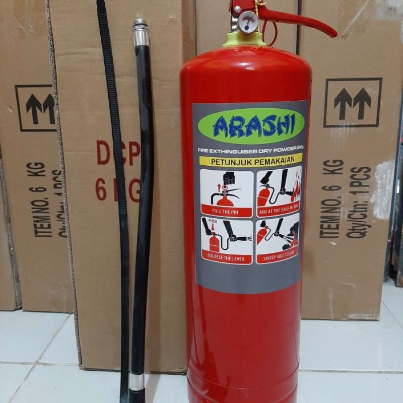 Promo Apar Dry Powder 6kg Alat Pemadam Api Ringan Fire Extinguisher Garansi Diskon 23% Di Seller ...