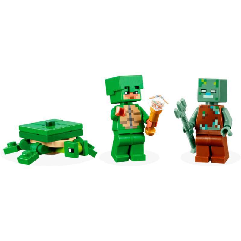 Jual Lego 21254 Minecraft The Turtle Beach House Di Seller Star Bricks ...
