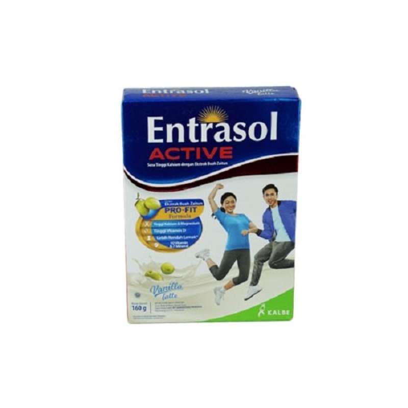 Jual Entrasol Active Vanilla Latte 160 Gr Di Seller Hypermart Citra ...