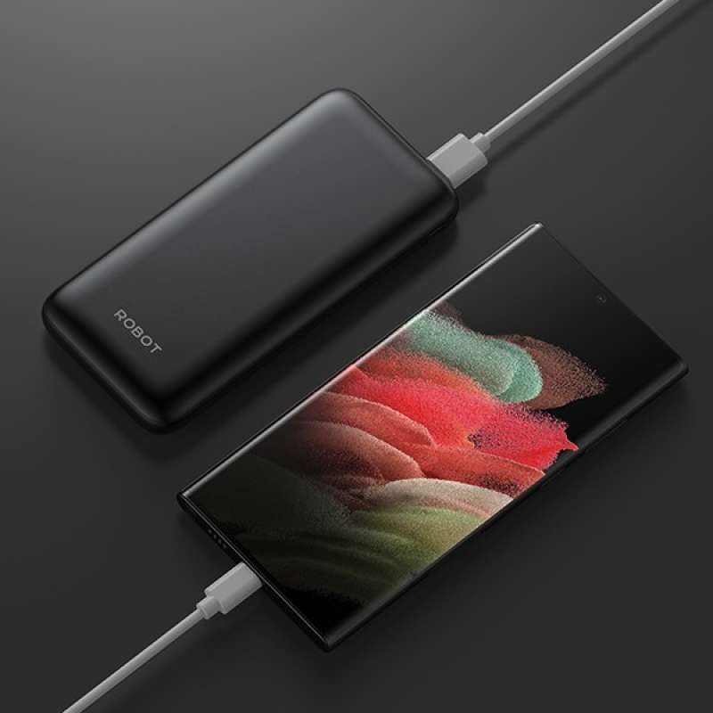 Promo Vivan Robot Powerbank Rt180 10000mah Dual Input 10000 Mah Power ...